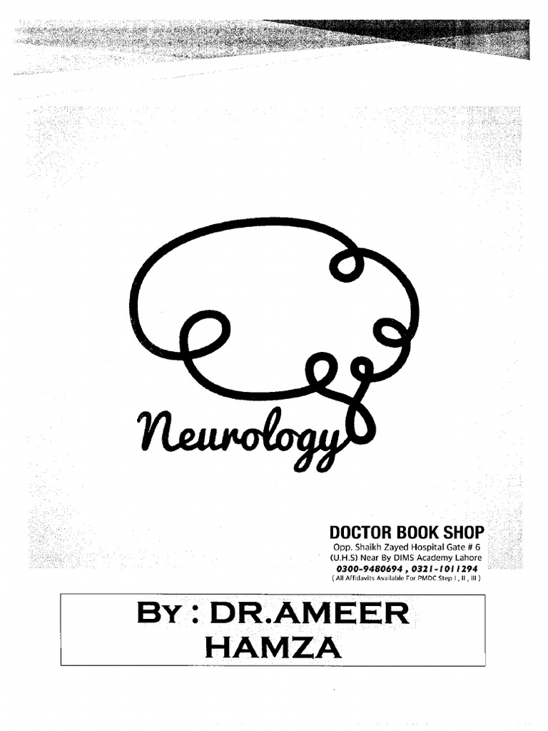 Neurology Handwritten Notes | PDF