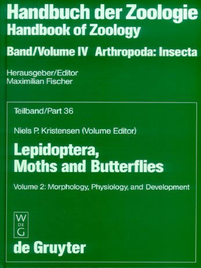 Handbook of Zoology: Lepidoptera, Moths and Butterflies | PDF | Pupa | Anatomy