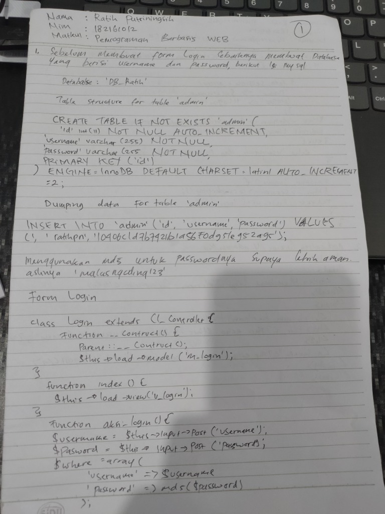 Uas Pemrograman Berbasis Web | PDF