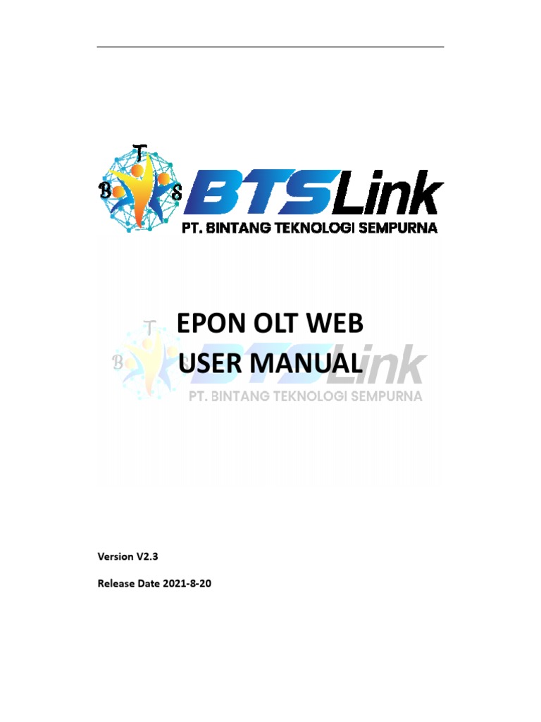VSOL-JOLink EPON OLT WEB User Manual v2 | PDF | Ordinateurs