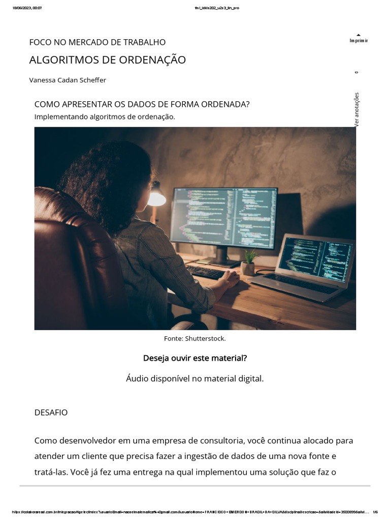 Estrutura de Dados em Python | PDF
