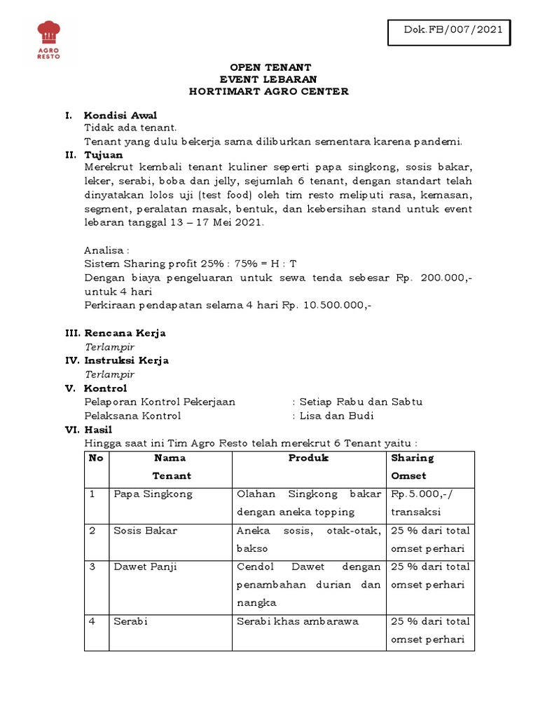 Gagasan Open Tenant Pdf