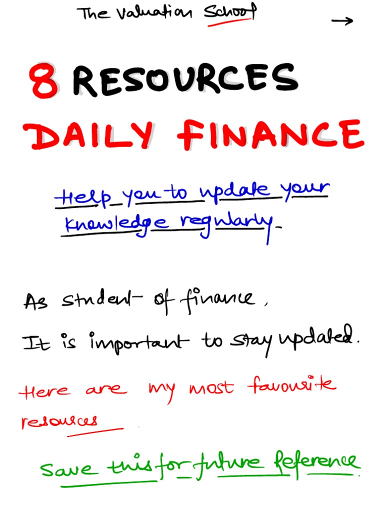 Improve Your Finance Knowledge | PDF | News | Valuation (Finance)