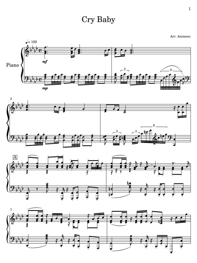 Cry Baby | PDF