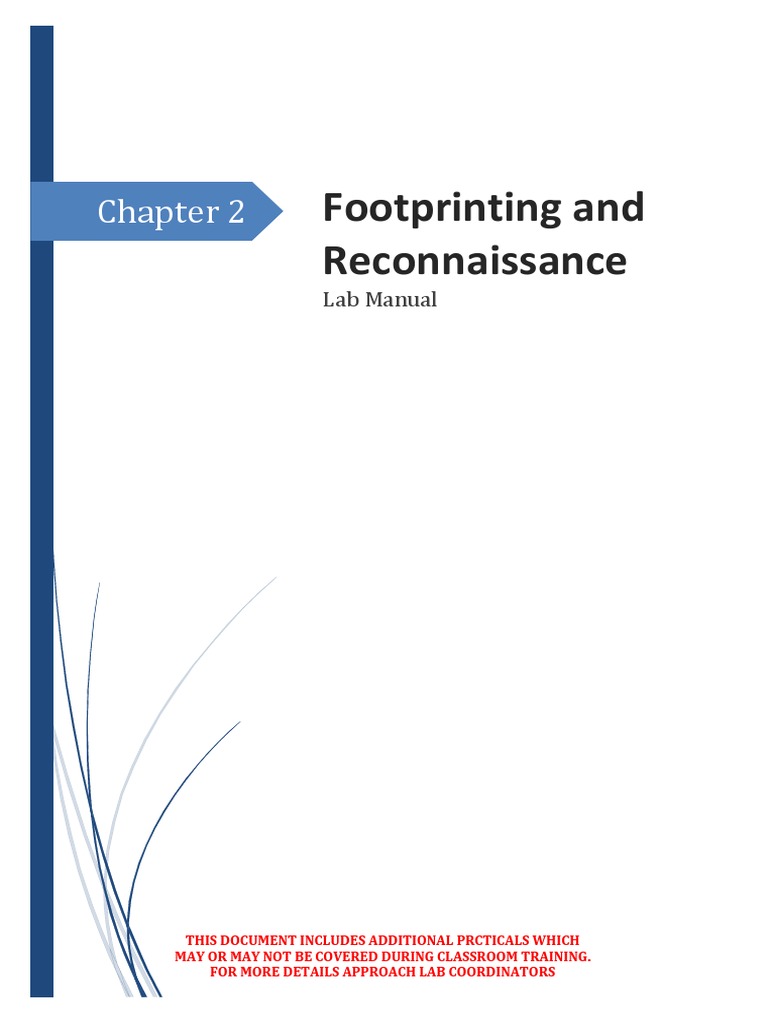 Footprinting and Reconnaissance Lab Guide | PDF | Domain Name | Search ...