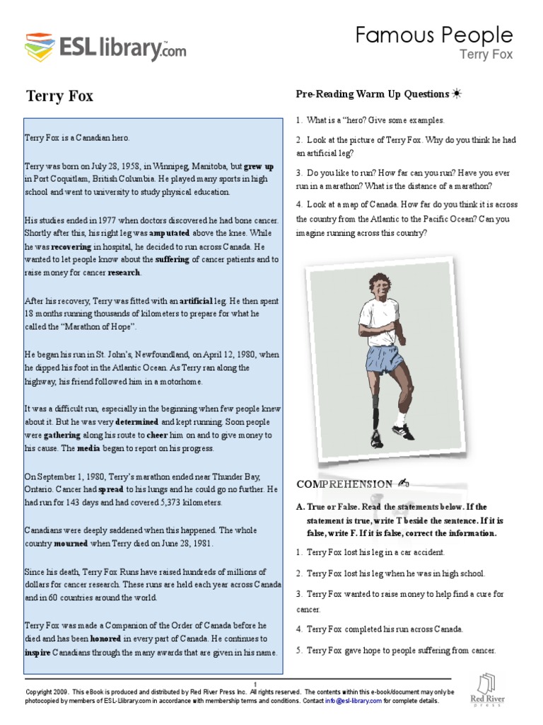 Terry Fox | PDF