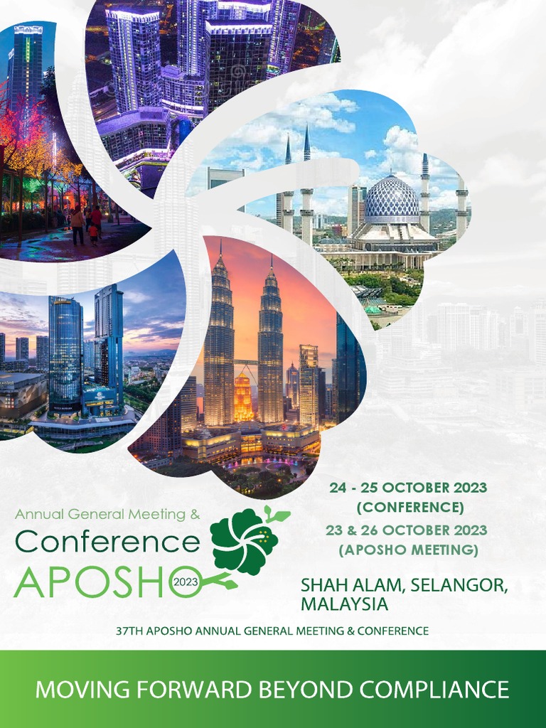 APOSHO Conference 2023_Booklet-for-HRDF-ONLY (1) | PDF