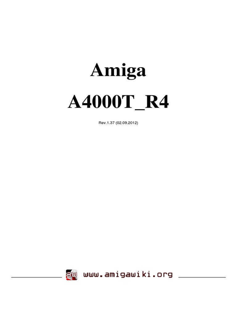 A4000T_R4 | PDF