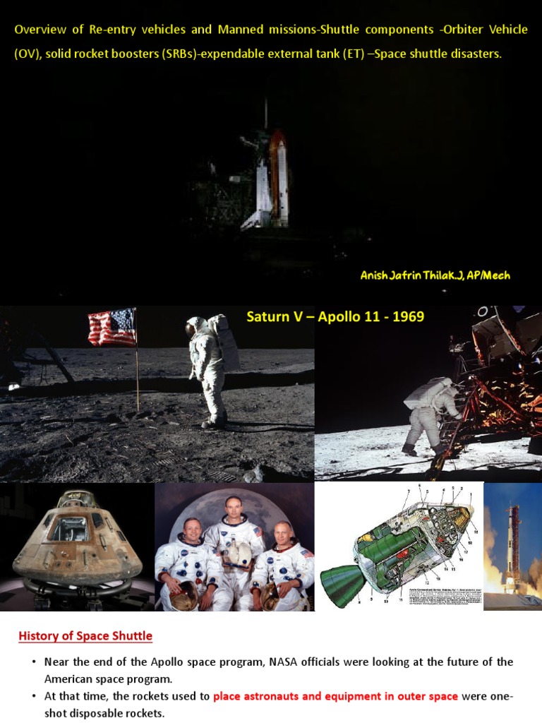 Unit 5 - Space Shuttles | PDF | Space Shuttle Solid Rocket Booster ...