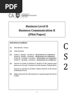 CS2 - Suggested Solutions - February 2022 | PDF | Biogas