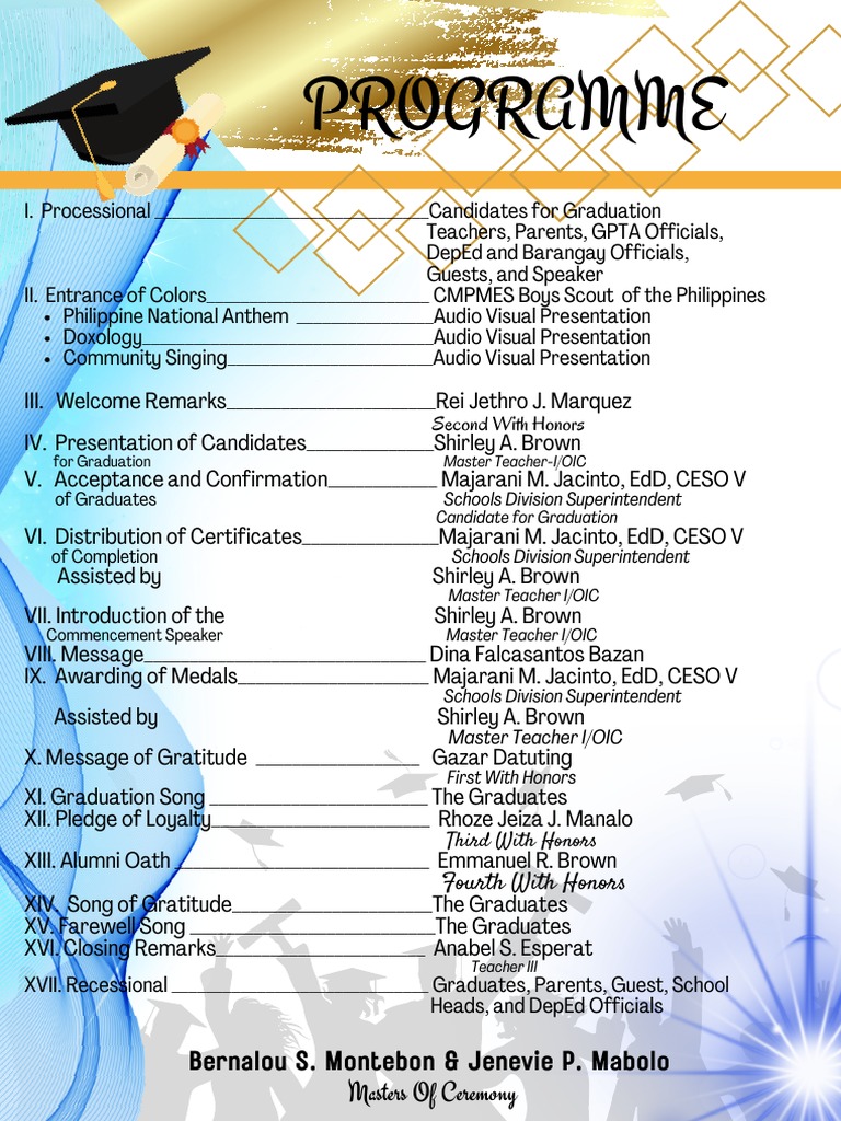 Programme Flow | PDF