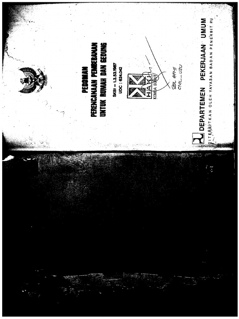 Peraturan Pembebanan, PU 1983 | PDF