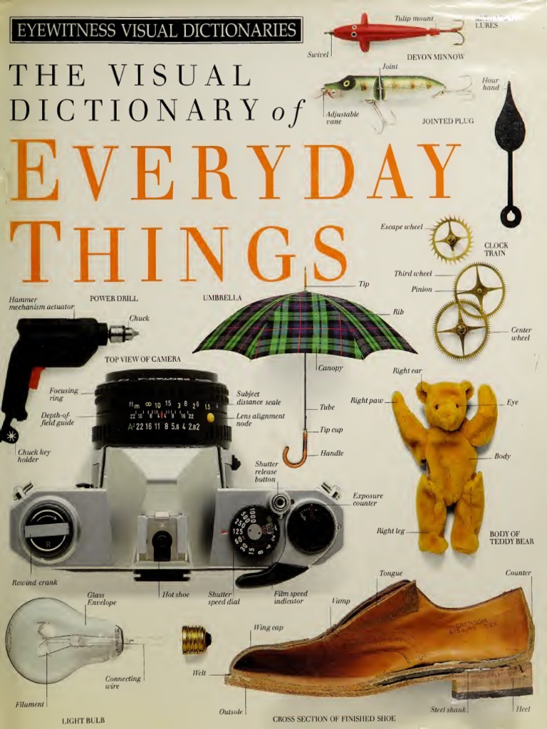 DK Visual Dictionary of Everyday Things | PDF | Pen | Telephone
