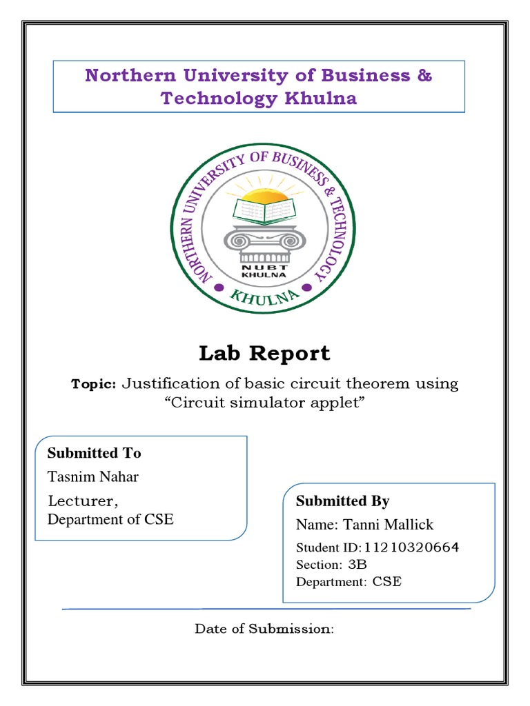 EEE lab report | PDF