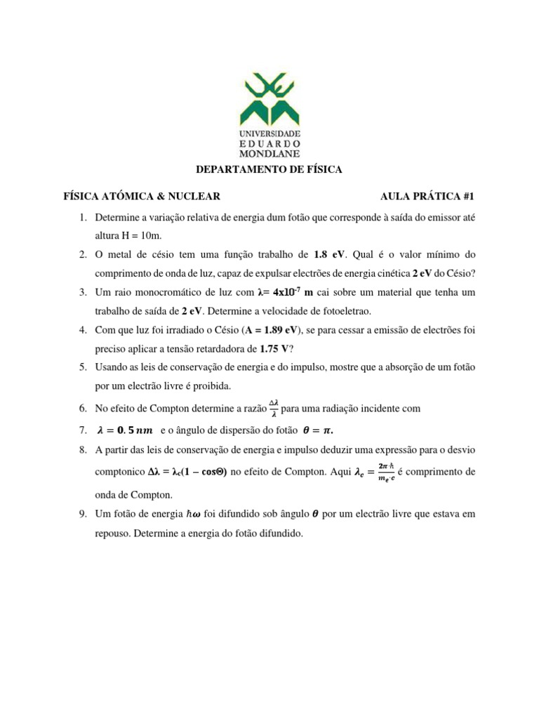 Aula Pratica 1 | PDF