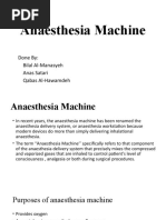 Anesthesia Machine Checklist | PDF