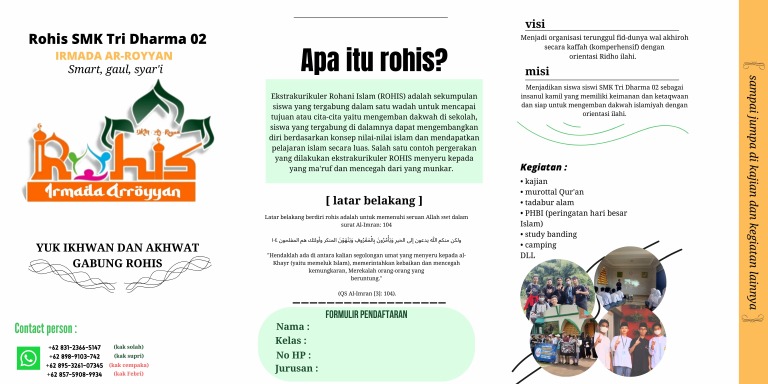 Brosur Rohis TD 02 Versi Baru | PDF