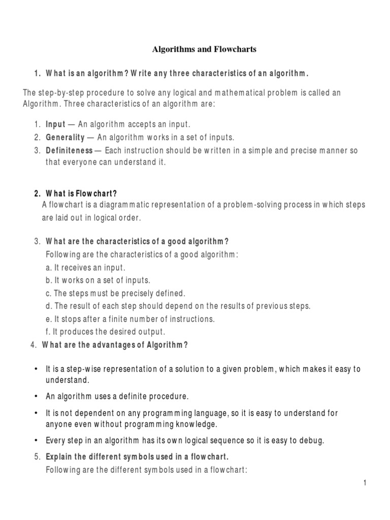Algorithm Flowchart Class 5 - 6 | PDF | Algorithms | Area Algorithm Flowchart Class 5 - 6 | PDF | Algorithms | Area