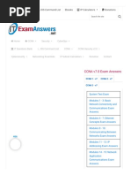 Ccna 1 v70 Final Exam Answers Full Introduction To Networks | PDF | Computer Network | Internet ...