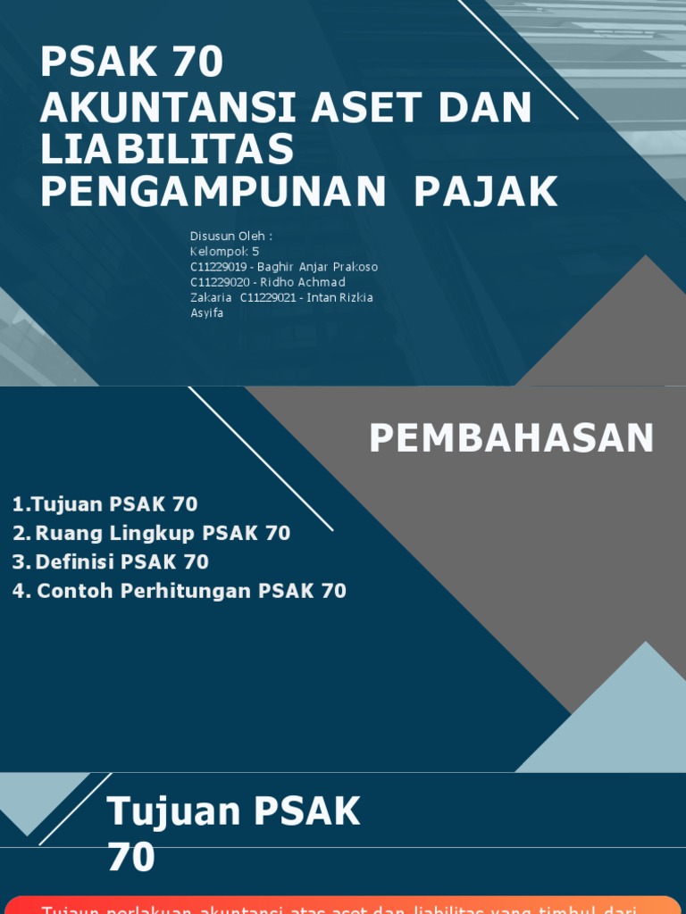 Kelompok 5 PSAK 70 Seminar Akuntansi Keuangan | PDF