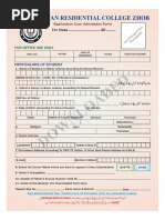 BISP-School College Verification Slip PDF | PDF
