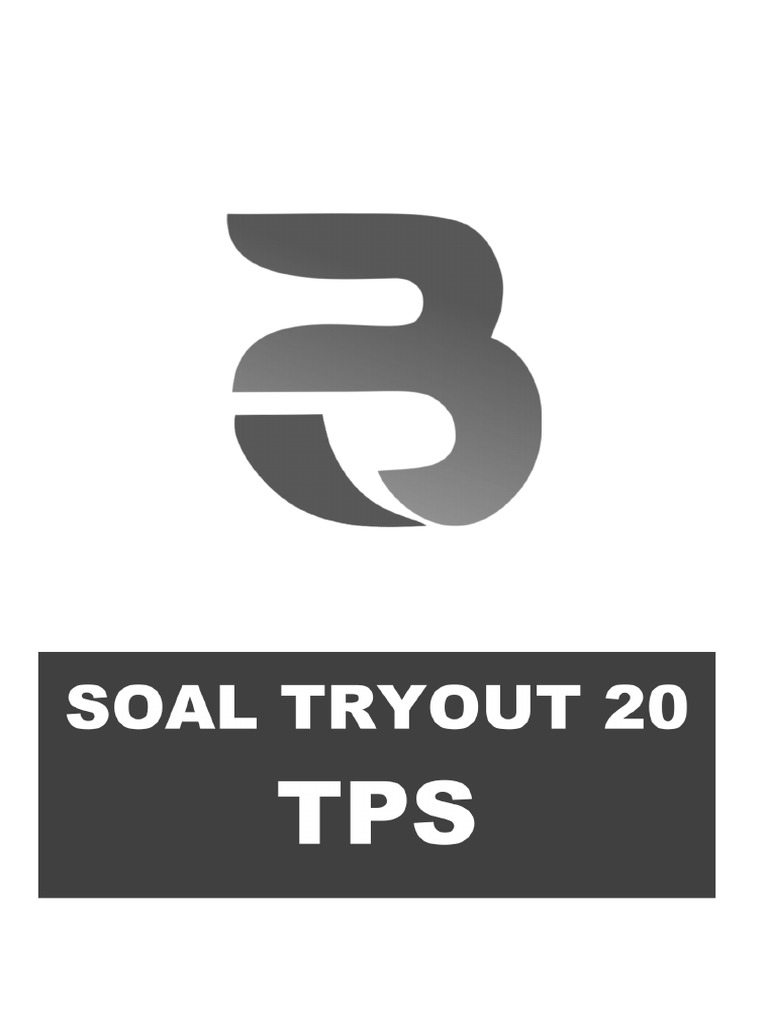 Tryout TPS 20 Kunci Jawaban | PDF