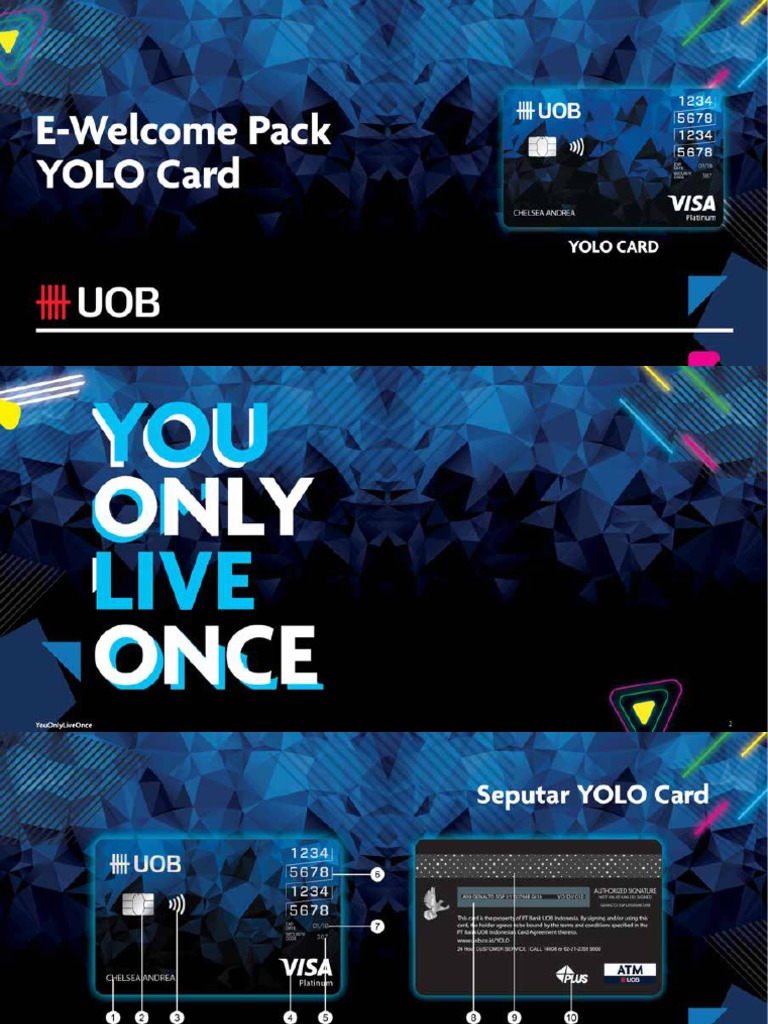 Buku Panduan UOB YOLO Card | PDF