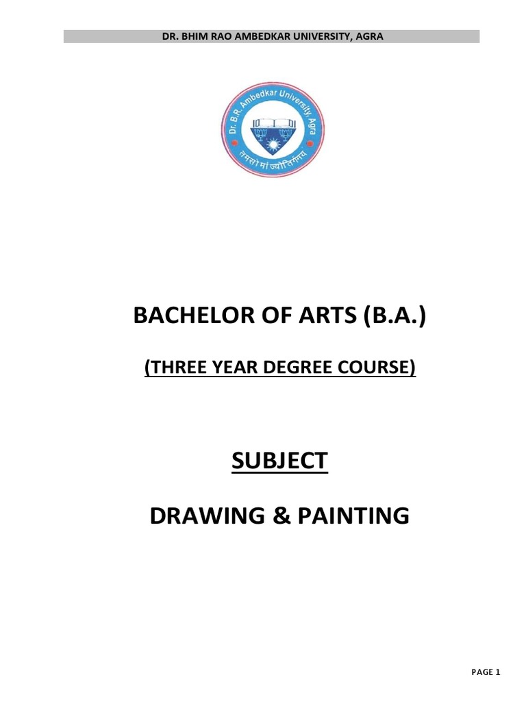 B.A. (Drawing & Painting) | PDF