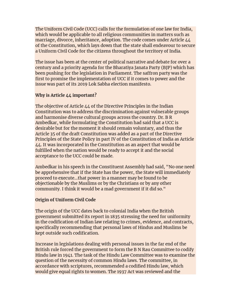 UCC | PDF | Government | Social Institutions UCC | PDF | Government | Social Institutions