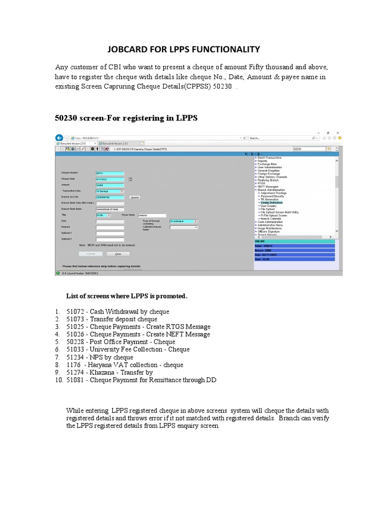 LPPS Jobcardnew | PDF | Finance & Money Management