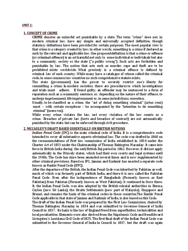 702 IPC Unit 1 | PDF