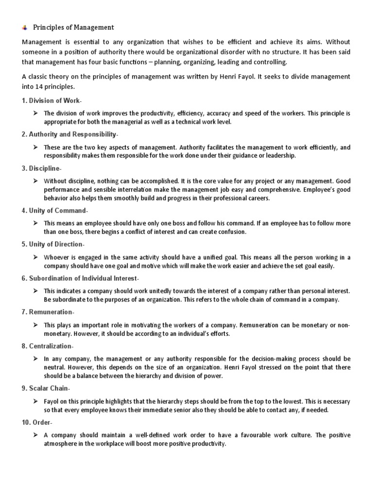 1 - Principles of Management and Principles of Construction Management ...