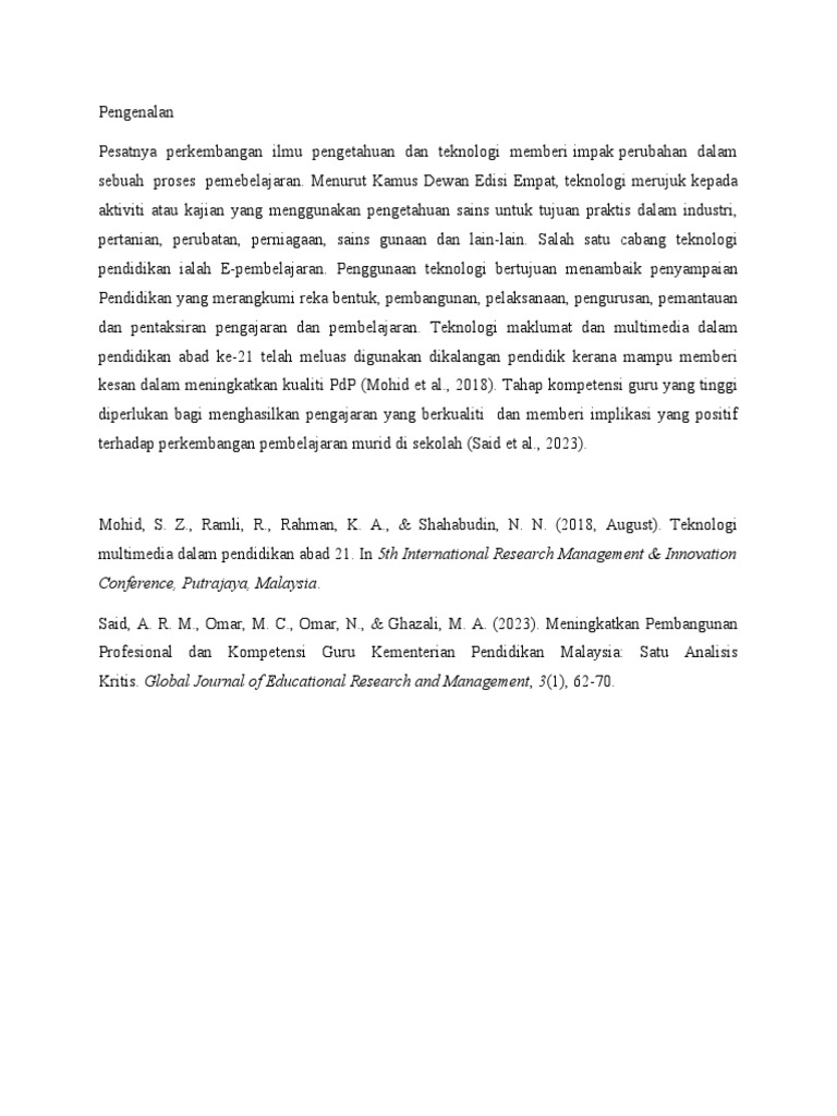 Teknologi Dalam PDP | PDF