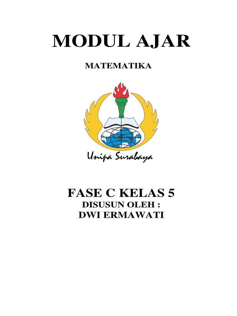Modul Ajar PJBL Matematika Dwi Ermawati Revisi PPL Aksi 1 | PDF