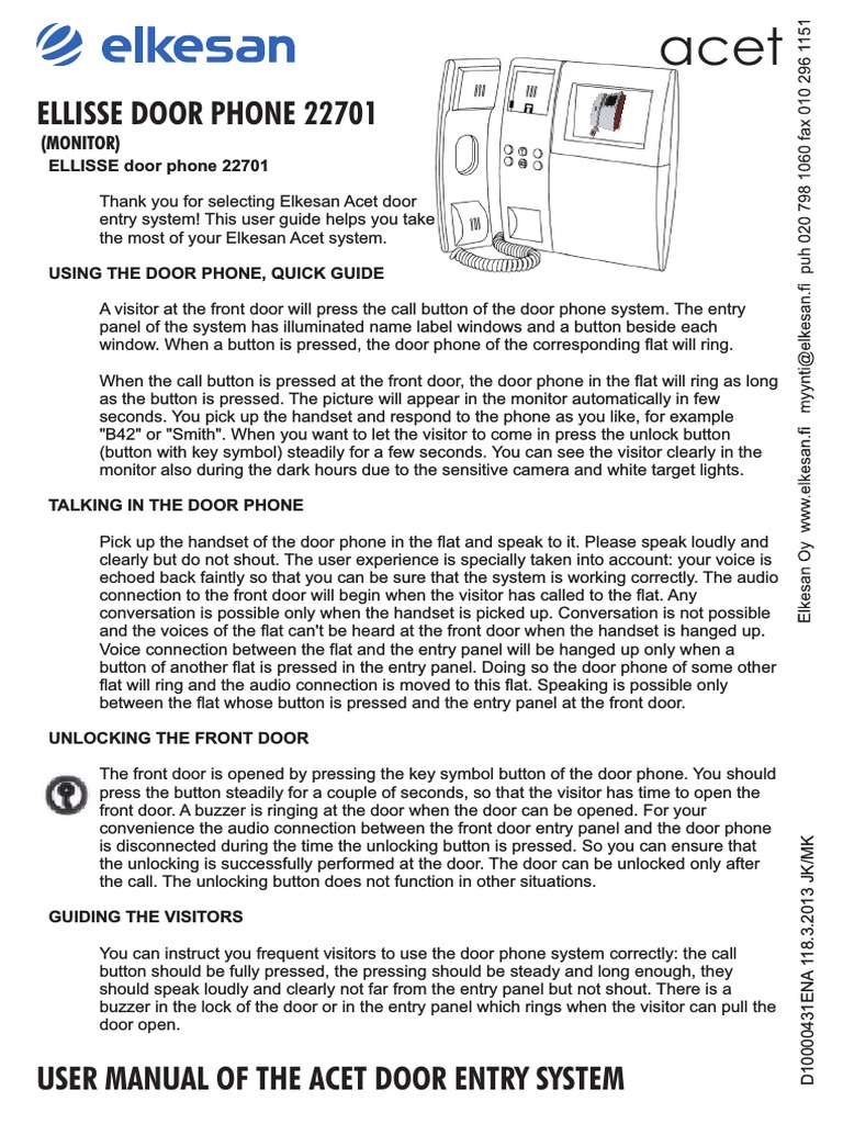 D10000431ENA | PDF | Telephone | Electrical Connector