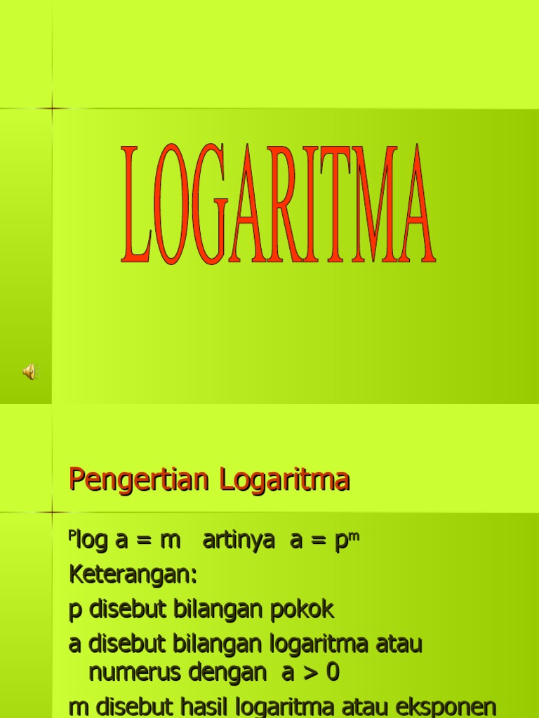 Logaritma | PDF