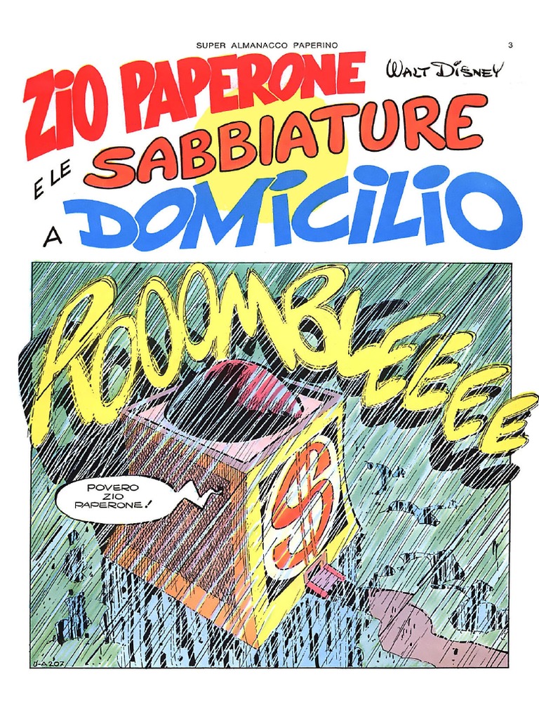 Zio Paperone e Le Sabbiature A Domicilio | PDF