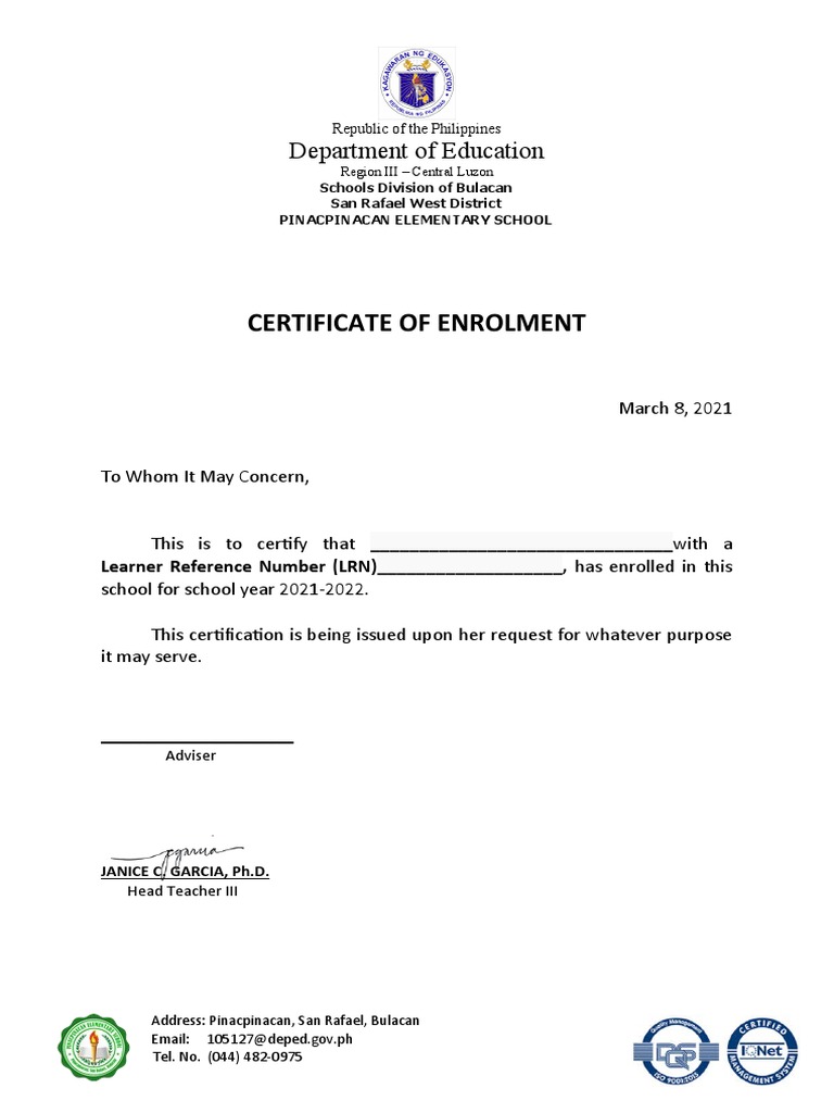 4Ps Certification | PDF