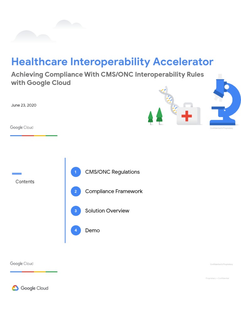 (External) CMS - ONC Regulations - Compliance With GCP | PDF ...