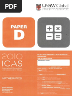Icas Past Papers Answers | PDF