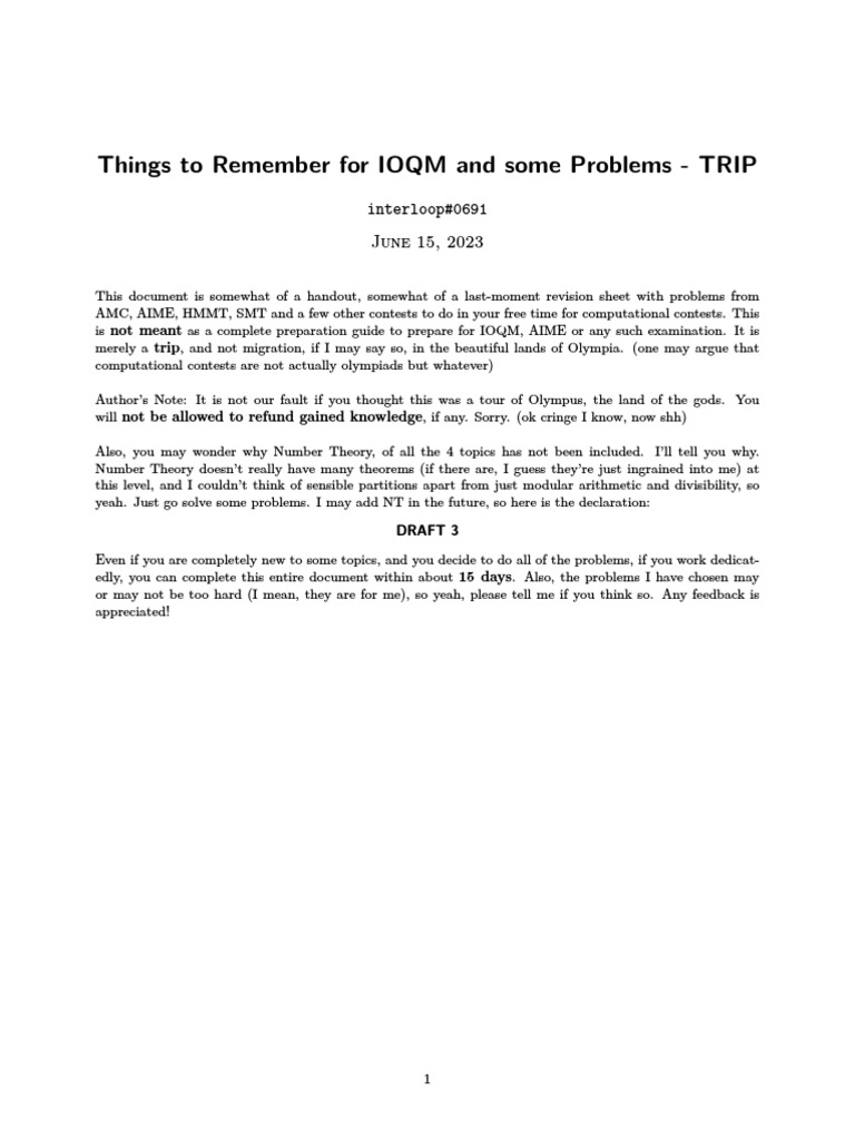 Omega - AMC Guide | PDF | Polynomial | Factorization