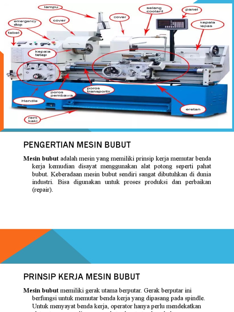 Pengenalan Mesin Bubut | PDF | Komputer | Teknologi & Rekayasa