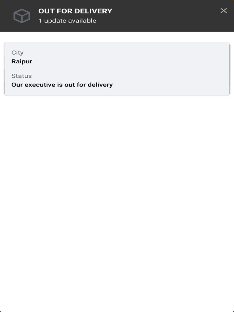 Delhivery Tracking | PDF