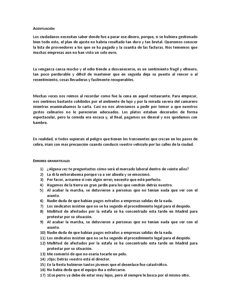 Ejercicios Repaso 2 | PDF