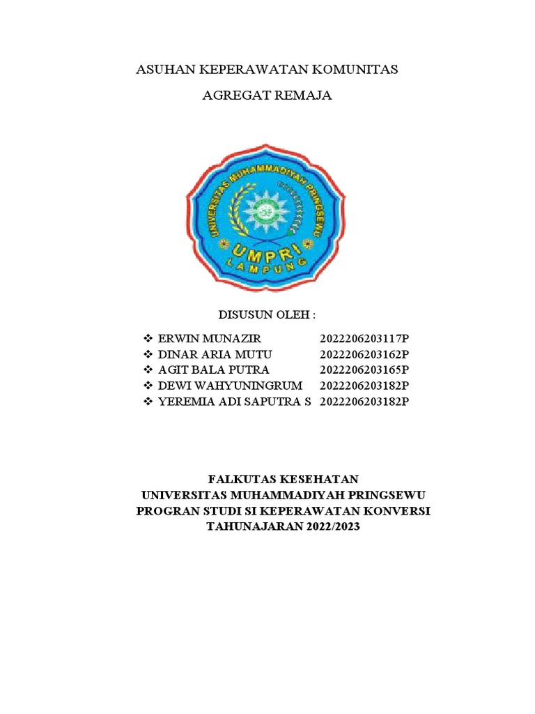 Askep - Agregat Remaja - Kel.5 | PDF