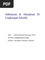 Rancangan Aktualisasi | PDF