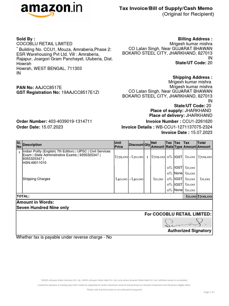 Invoice | PDF | Invoice | Government Finances