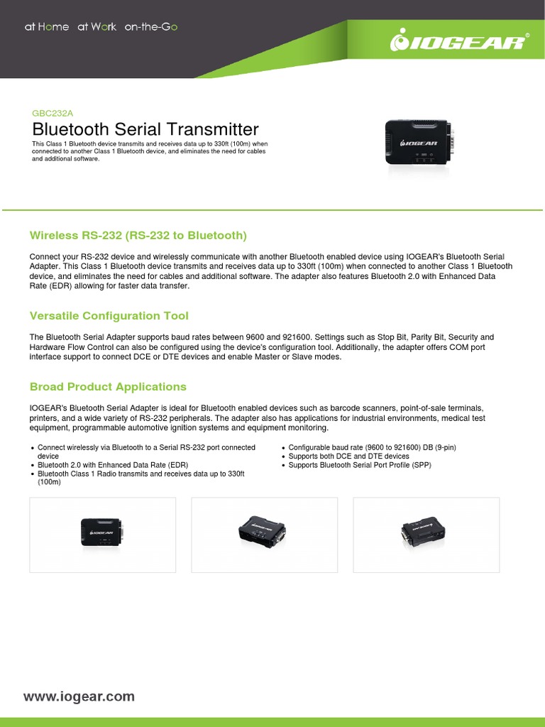 GBC232A Datasheet | PDF | Bluetooth | Computing