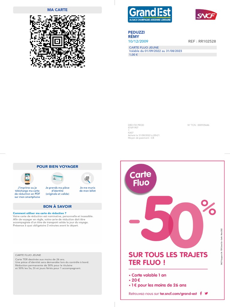 Carte Fluo Rmy | PDF