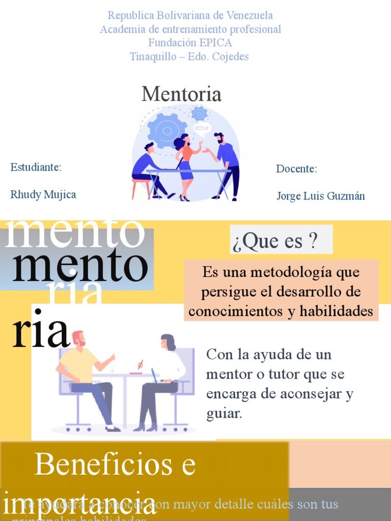 Beneficios de la Mentoría Personal y Empresarial | PDF | Crecimiento ...